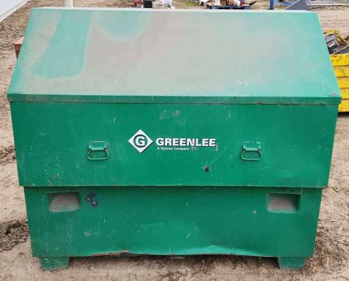 (AI) Greenlee Tool Box With Tools, 61" x 51" x 31" - Kraft Auction ...