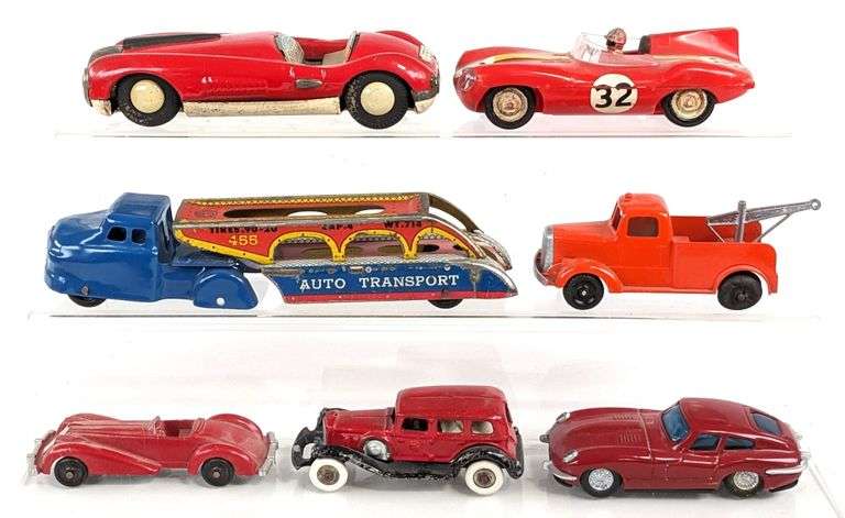 Tin, Pressed Steel, Cast Iron, & Die-Cast Cars - Kraft Auction Service, LLC