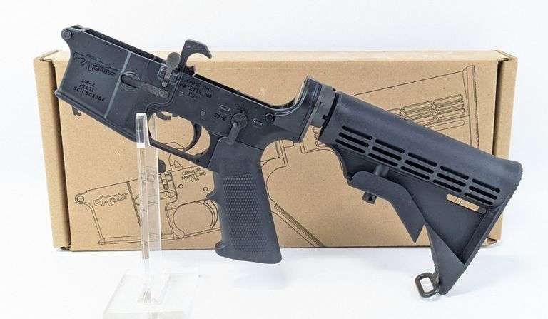 CMMG MK-4 Multi Cal AR Lower w/ Box - Kraft Auction Service, LLC