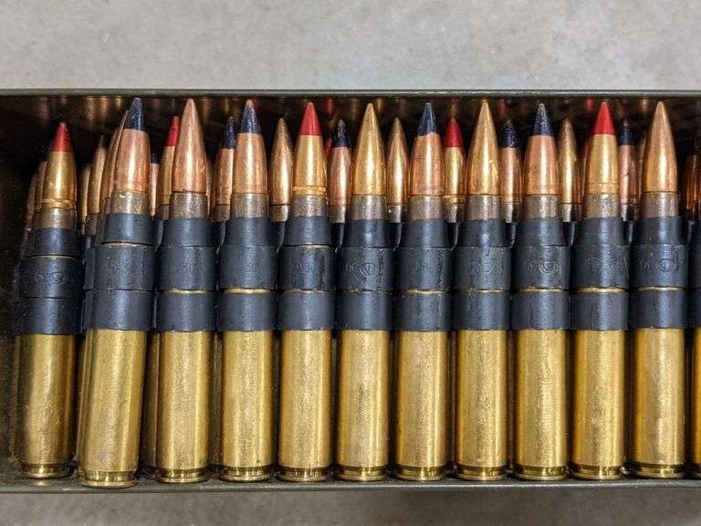 250 Rnds Of .30-06 Belted AP, Ball & TR Cartridges - Kraft Auction ...