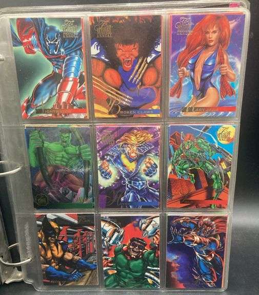(DD) Marvel annual and more collector cards - Kraft Auction Service, LLC