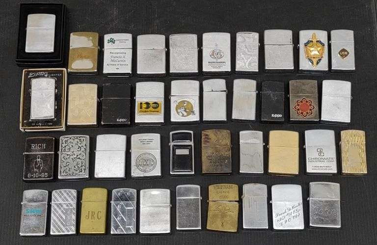 (AR) Misc. Zippo Lighters - Kraft Auction Service, LLC