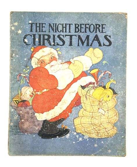 1932 The Night Before Christmas Book - Kraft Auction Service, LLC