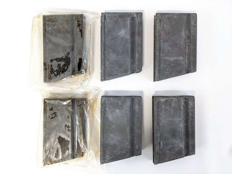 (6) Vtg Browning 1918 BAR 30-06 Magazines - Kraft Auction Service, LLC