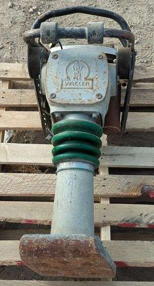 Wacker Jumping Jack Compactor Gas Powered (Model BS52Y) - Kraft Auction ...