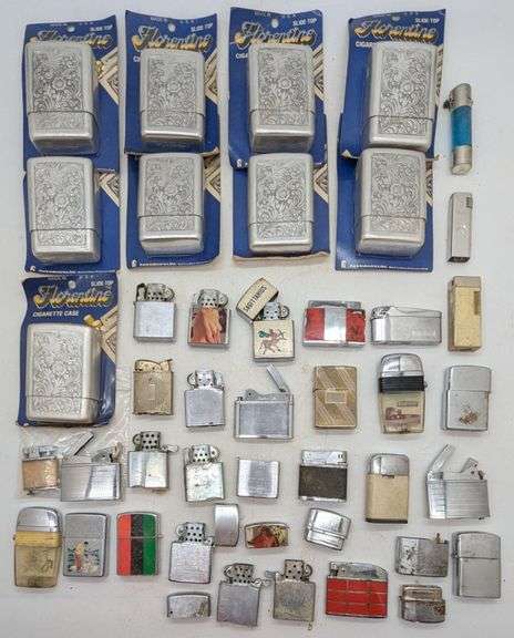 (D) Lighters and cigarette cases. - Kraft Auction Service, LLC