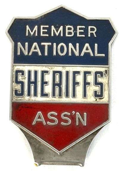 National Sheriffs' Association Plaque Topper - Kraft Auction Service, LLC