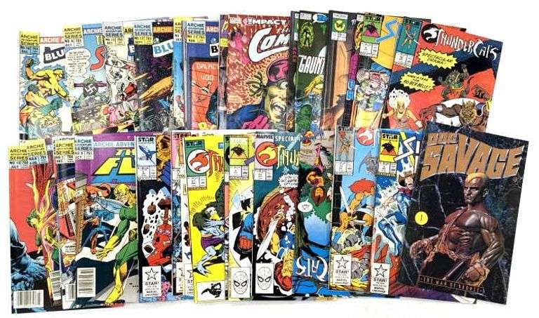 (36) Various Archie Adventure Series & Star Comics - Kraft Auction ...