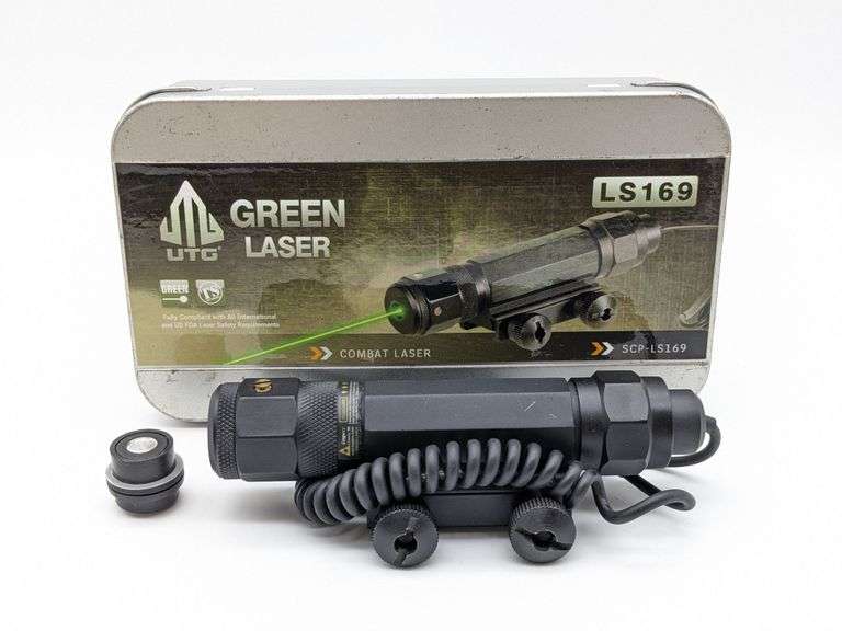 Leapers UTG LS169 Green Combat Lazer w/ Tin - Kraft Auction Service, LLC