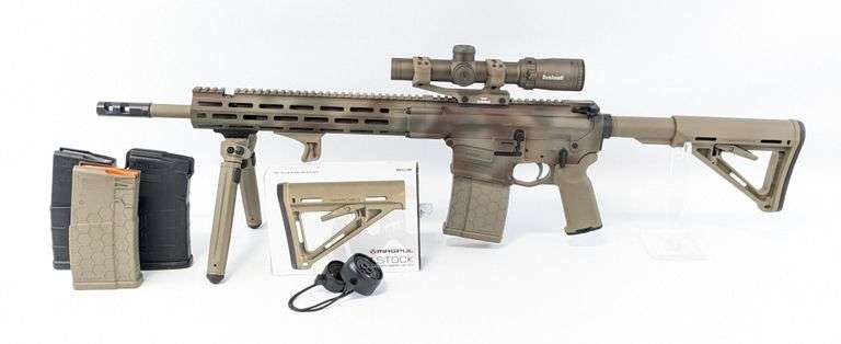 Custom Savage MSR-10 .308 WIn Semi Auto Rifle - Kraft Auction Service, LLC