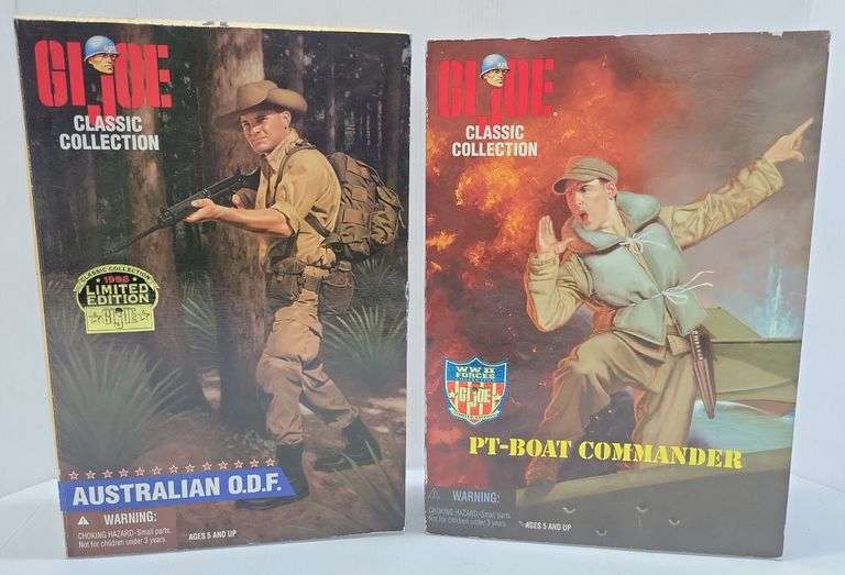 (V) GI Joe Classic Edition Australian ODF And PT-Boat Commander - Kraft ...