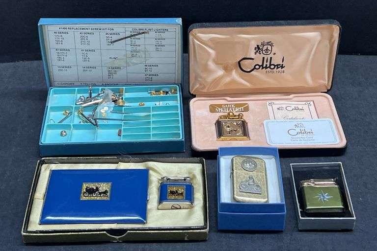 (AR) Colibri Embellished Pocket Lighters, Colibri Lighter Spare Parts ...