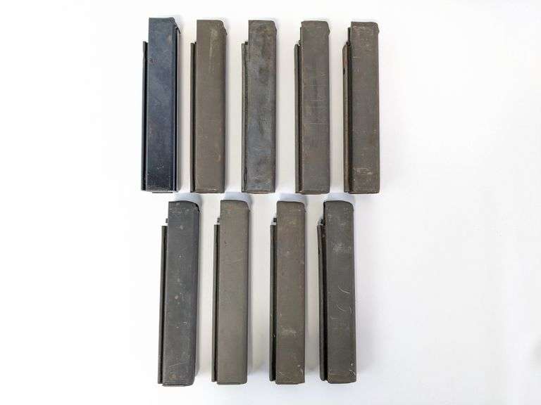 (9) Vtg Thompson 30 Round Stick Magazines - Kraft Auction Service, LLC