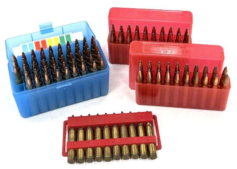 98 Rds Reloaded 30-06 Rifle Shells - Kraft Auction Service, LLC