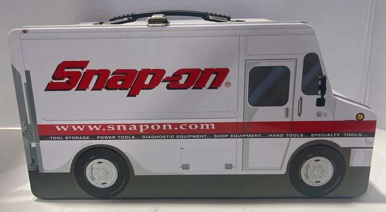 Snap-On Racing Delivery Van Lunchbox - Kraft Auction Service, LLC