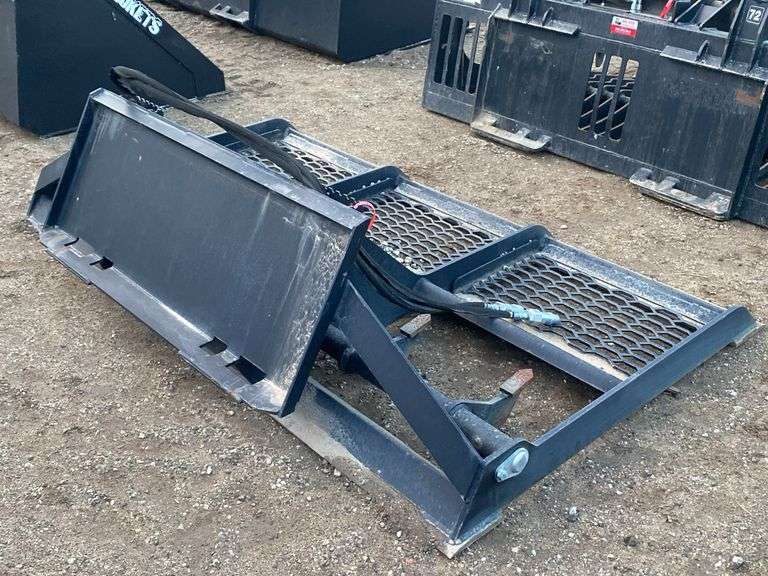 (BL) 78” Quick Attach Skid Steer Grader - Kraft Auction Service, LLC