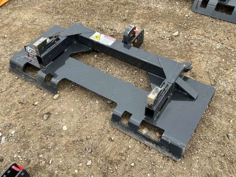 (U) 2023 Wolverine Skid Steer 3 Point Hitch Adapter - Kraft Auction ...