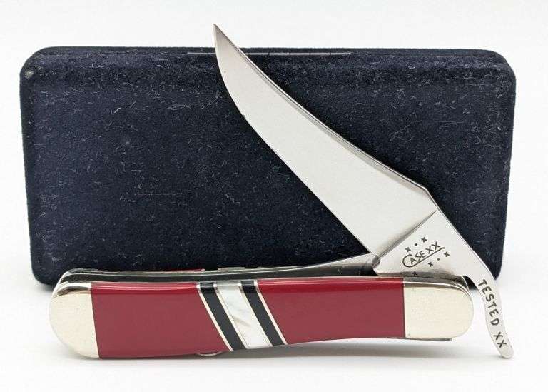 2003 Case XX Exotic Red Coral Russlock EX1953L - Kraft Auction Service, LLC