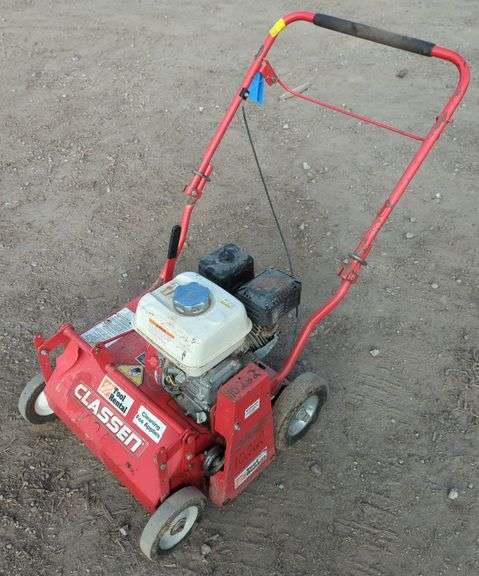 Classen Model TR-20 HD Aerators Dethatcher Powered By Honda GX 160 cc ...