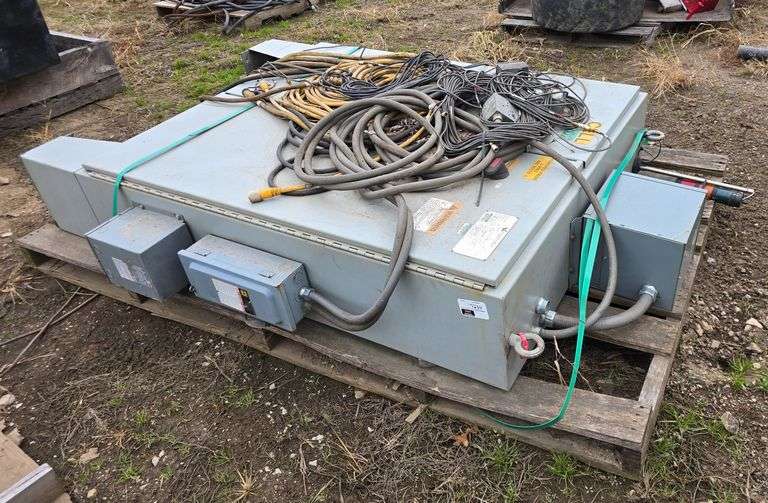 (II) Square D Schneider Electrical Box - Kraft Auction Service, LLC