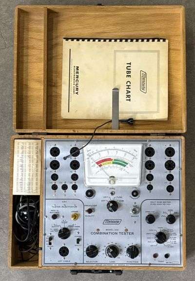 Mercury Electronics Combination Tester Model 300 - Kraft Auction ...