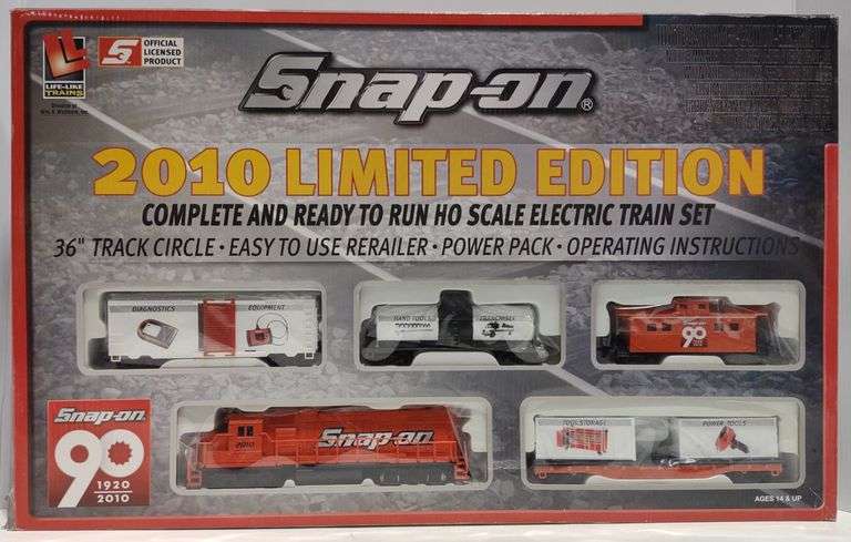 Snap-On 2010 Limited Edition HO Scale Electric Train Set (Unopened ...