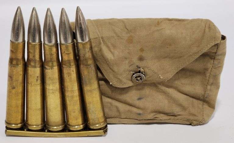 10 Rounds of Live WW2 British Boys .55 Cal AP - Kraft Auction Service, LLC