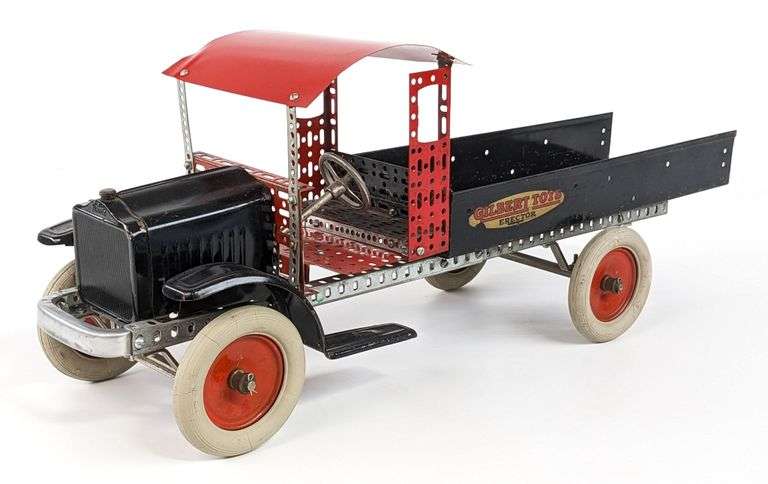 Gilbert Toys Erector Set White Truck - Kraft Auction Service, LLC