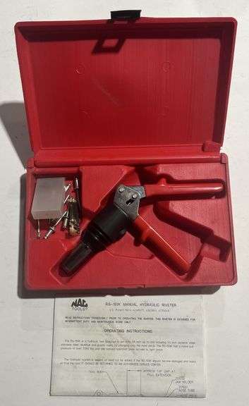 Mac Tools Hydraulic Rivet Gun Kit - Kraft Auction Service, LLC