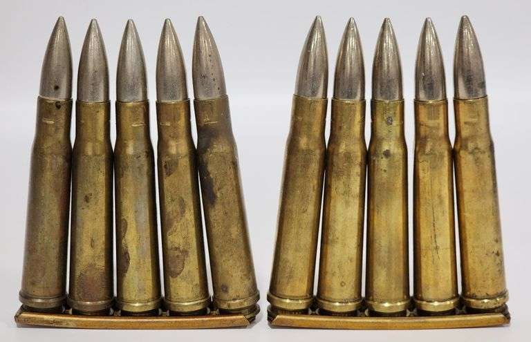 10 Rounds of Live WW2 British Boys .55 Cal AP - Kraft Auction Service, LLC