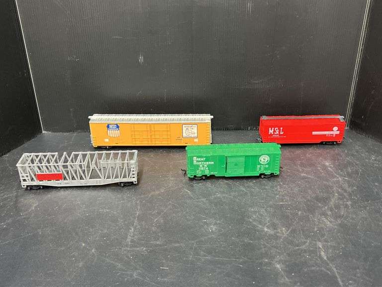 (L) Tyco, Marx, And ROCO Austria HO Scale Train Cars, Including, Box ...
