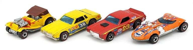 (4) Hot Wheels Redline Flying Colors - Kraft Auction Service, LLC