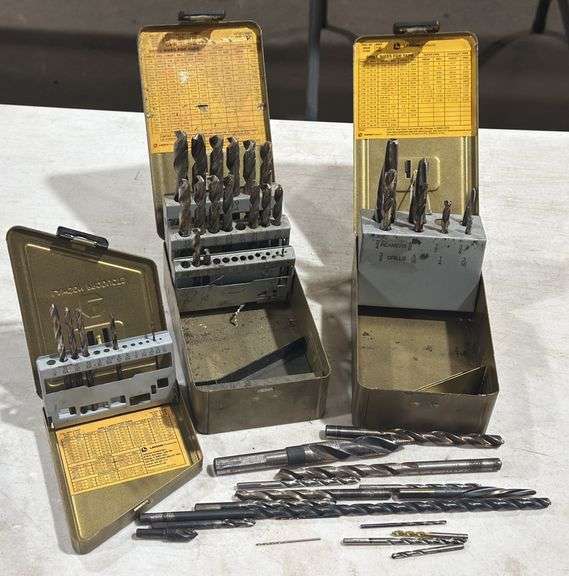 Lawson Drill Bit Sets And Other Various Bits - Kraft Auction Service, LLC