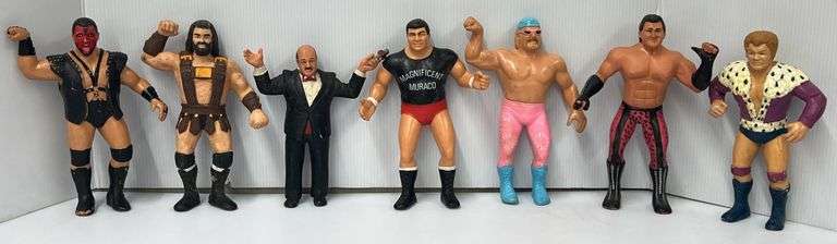 (O) LJN Limited Titan Sports/ WWF Superstar Action Figures. - Kraft ...
