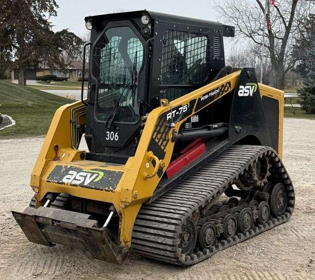 2020 ASV RT75 Track Loader - Kraft Auction Service, LLC