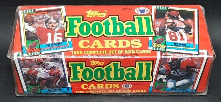 (AG) NFL Player Card Collection 1990 Topps Complete Set - Kraft Auction ...
