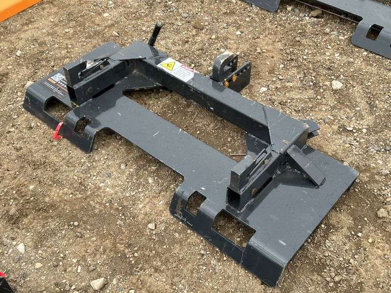 (U) 2023 Wolverine Skid Steer 3 Point Hitch Adapter - Kraft Auction ...