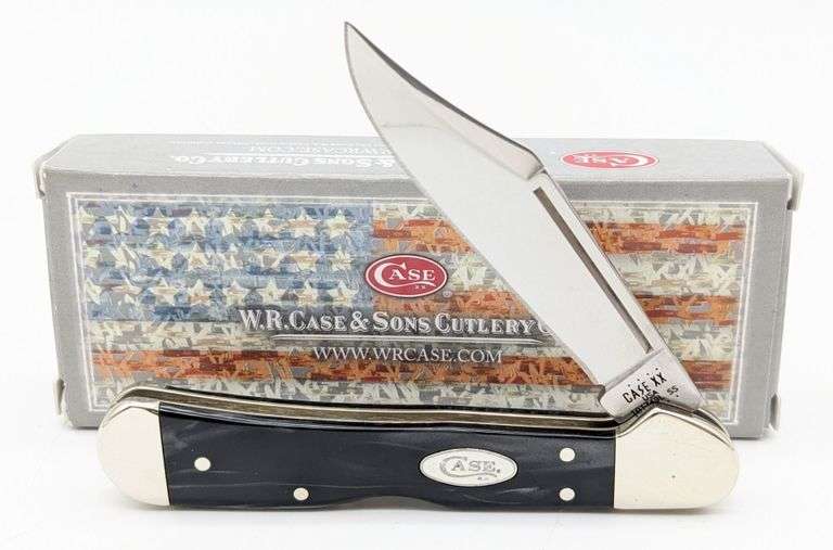 2021 Case XX Black Pearl Kirinite Mini Copperlock - Kraft Auction ...