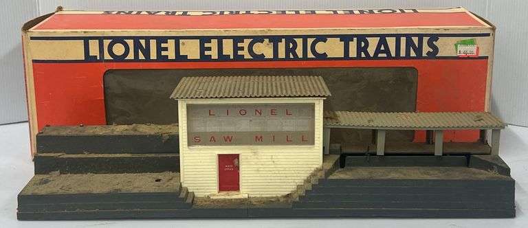 (O) Lionel Trains 6-2301 O Gauge Operating Sawmill, Stored In Original ...