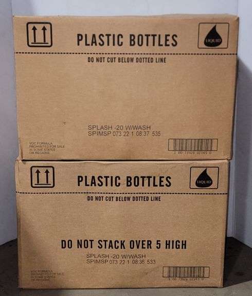 2 Cases Of Splash Washer Fluid. - Kraft Auction Service, LLC