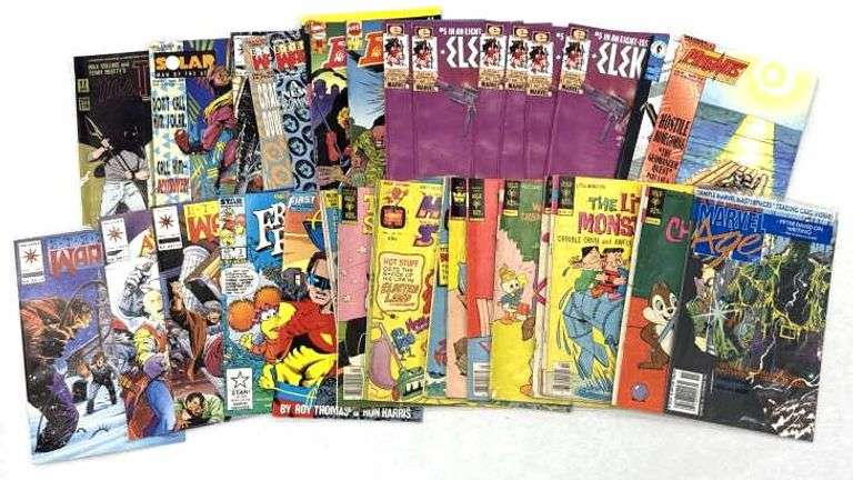 (33) Various Gold Key Valaint Comic Books - Kraft Auction Service, LLC