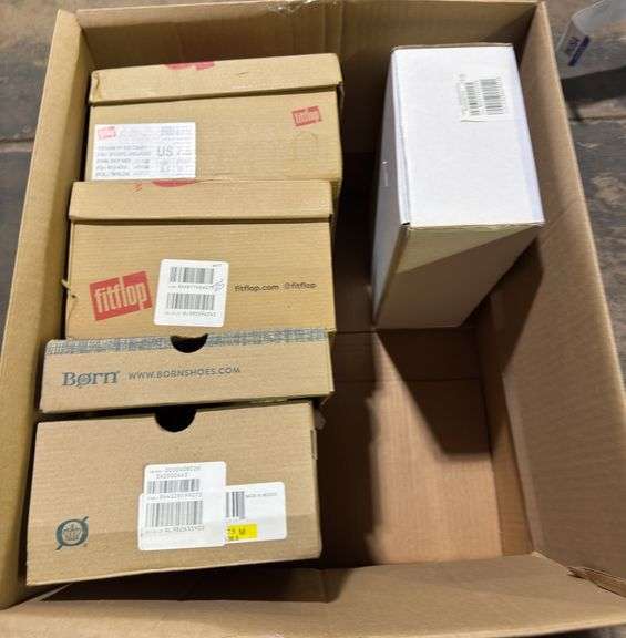 (KC) Box full of 4 Pairs NOS Home Shopping Ladies Shoes size 7.5 ...