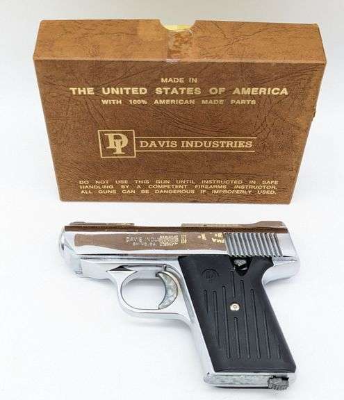 Davis Industries P-380 .380 ACP Semi Auto Pistol - Kraft Auction ...