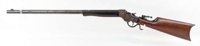 J. Stevens Falling Block .32-40 Single Shot Rifle - Kraft Auction ...