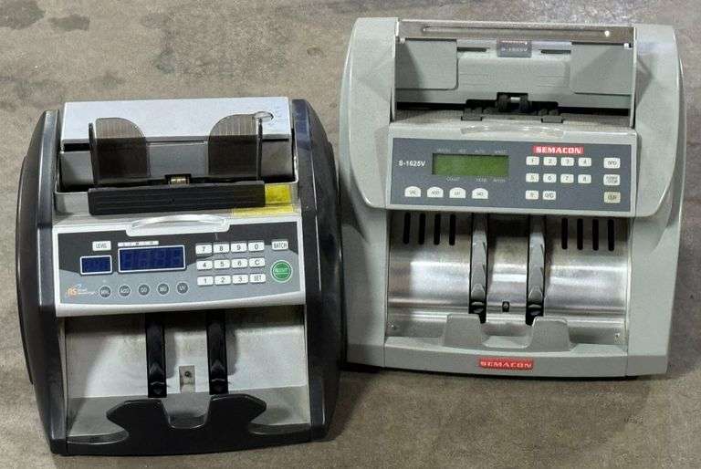 Royal Sovereign & Semacon Money Counter Machines - Kraft Auction ...