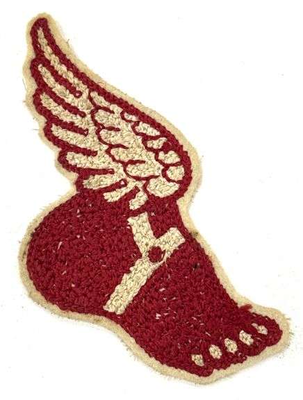 Vintage Track & Field Running Patch - Kraft Auction Service, LLC