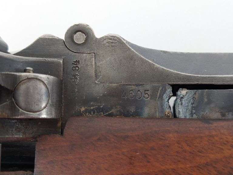 Deactivated WWII German Steyr MP 34 Machine Gun - Kraft Auction Service ...