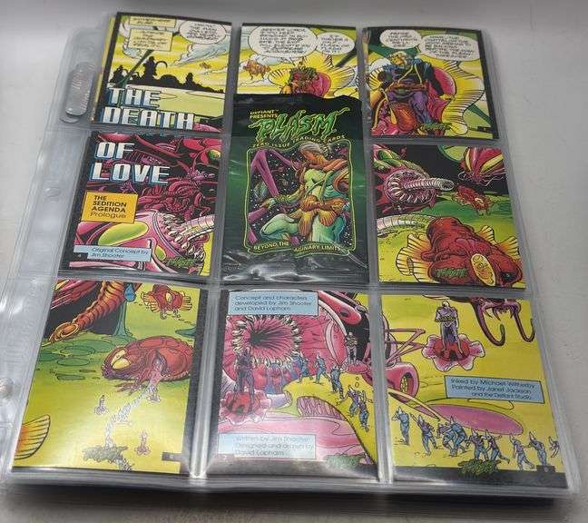 (KC) 1993 PLASM Zero Issue Trading Card Set - Kraft Auction Service, LLC