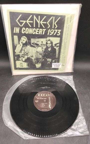 (PQ) Bootleg Genesis In Concert 1973 Cover with Creative Artistry ...