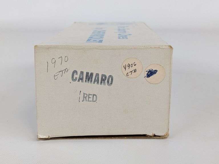 1970 Chevy Camaro Promo Car - Kraft Auction Service, LLC